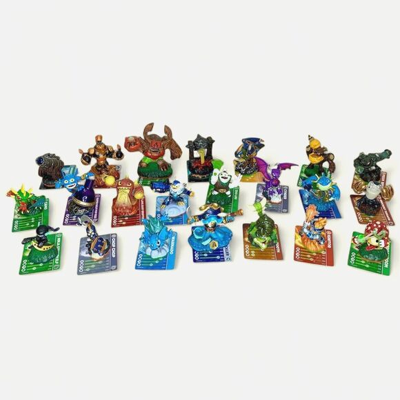 Skylanders | Toys | Skylanders Lot Of 22 Figures And Matching Cards And ...